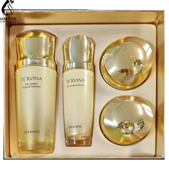 Isaknox Tervina The Golden Special Skincare Set – Anti-Aging ...
